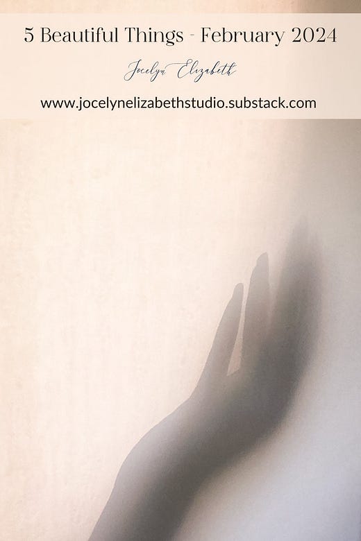 Beyond the Studio with Jocelyn Elizabeth | Substack