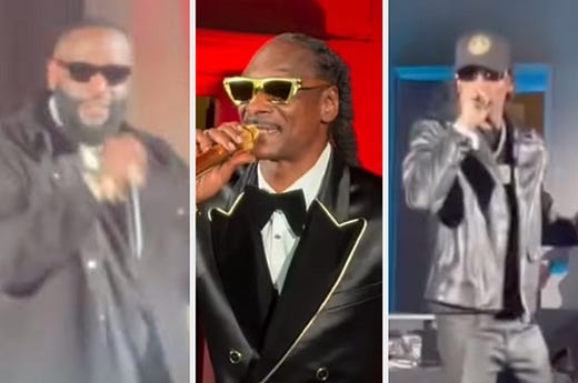 Rappers cozy up with MAGA during Trump inauguration festivities