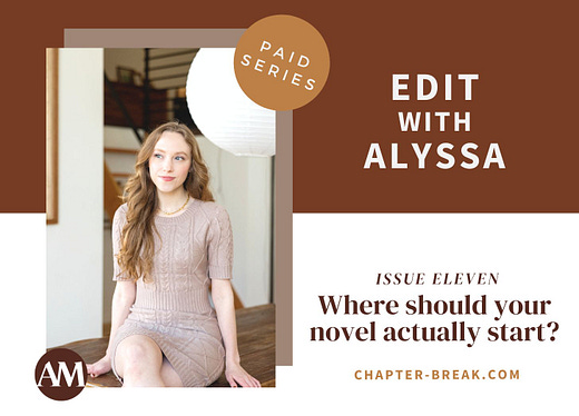 Chapter Break | Alyssa Matesic | Substack