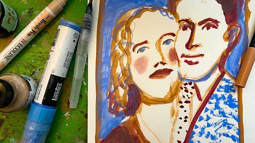 Introvert Drawing Club | Beth Spencer | Substack