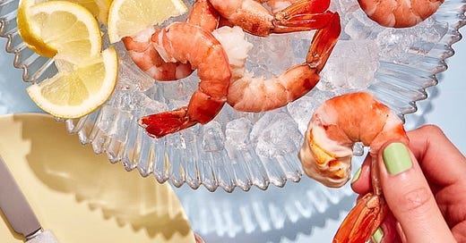 how to cook raw prawns to eat cold