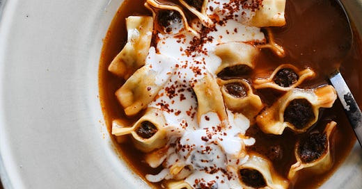 how to make sini manti