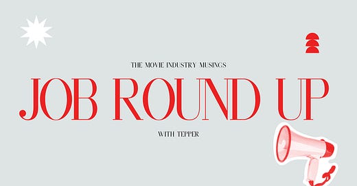 Movie Industry Musings with Tepper | Substack