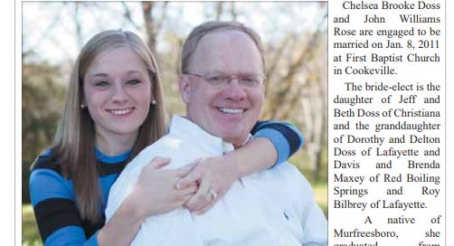 Congressman John Rose is decades older than his wife. They were engaged ...