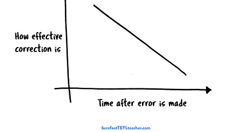 Why, When & How to Error Correct your Students