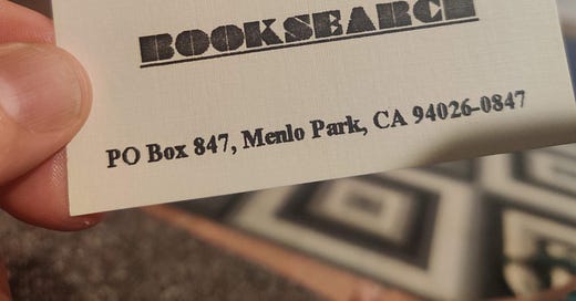 Finding Books in the Olden Days - by Thomas Pluck