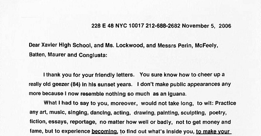 'Make your soul grow' - by Shaun Usher - Letters of Note