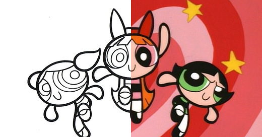 How They Designed the Powerpuff Girls