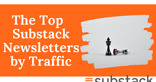 The Top 40 Substack Newsletters by Organic Traffic (in case you were ...