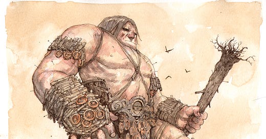 Comics Artopsy #8 - by Niko Henrichon - Exploding Giraffe