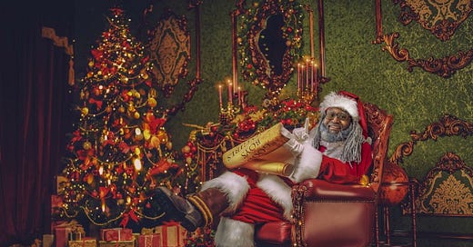What does Santa Claus do the rest of the year?