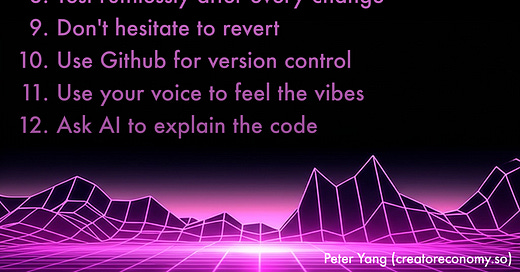 12 Rules to Vibe Code Without Frustration