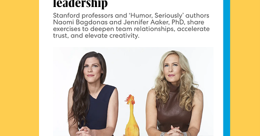 Humor, Seriously | Substack