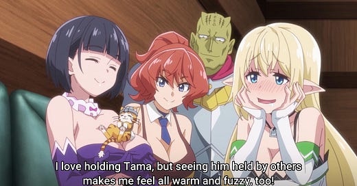 Beheneko - Episode 3 - Aria Enjoys Tama on a Chest