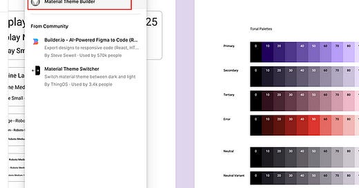 How to create a custom Material Design theme and use it in Figma
