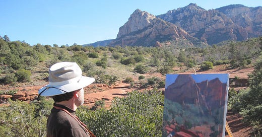 Painting to See | Michael Chesley Johnson | Substack