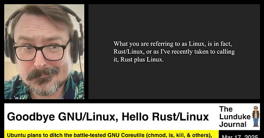 The Lunduke Journal of Technology | Bryan Lunduke | Substack