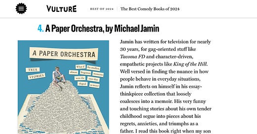 What the Hell is Michael Jamin Talking About? | Substack