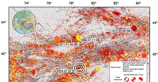 Earthquake Insights | Judith Hubbard & Kyle Bradley | Substack