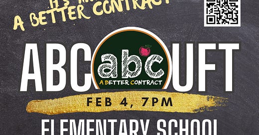 A BETTER CONTRACT - UFT MEMBERS | Substack