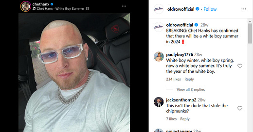 Johnny’s Substack | One for them, one for me | Substack