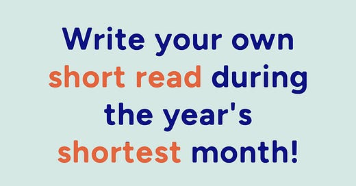 Flash February | from Short Reads | Substack