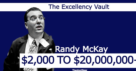 The Excellency Vault | THE SHORT BEAR | Substack