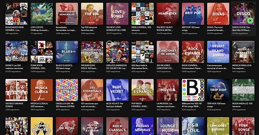 Las 200 mejores playlists de Spotify para cada momento y estilo musical