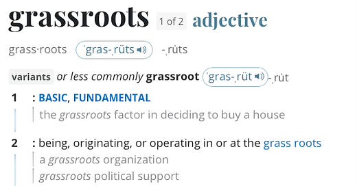 The Grassroots Connector | Substack