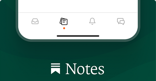 Introducing: Substack Notes - by Niccolo Soldo