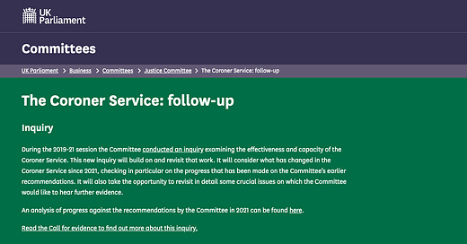 Preventable Deaths Tracker | Dr Georgia Richards | Substack