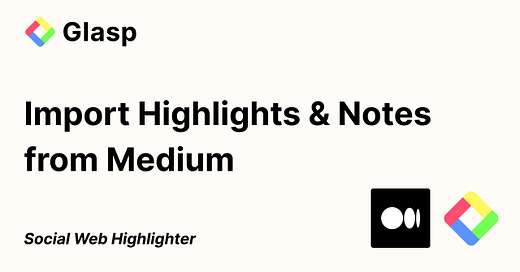 Glasp Newsletter | Substack