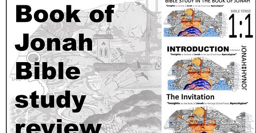 Book of Jonah Bible study review - by James Mangano