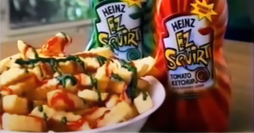 Heinz EZ Squirt Ketchup - The Retroist