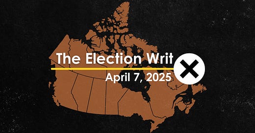 The Writ | Éric Grenier | Substack