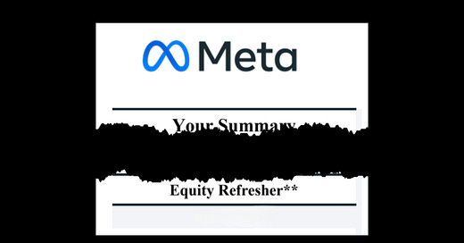 Meta Drops Rsu Refreshers 10 Or More By Andre Nader