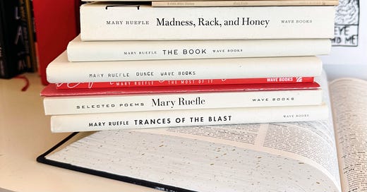 Typewriter interview with Mary Ruefle - Austin Kleon