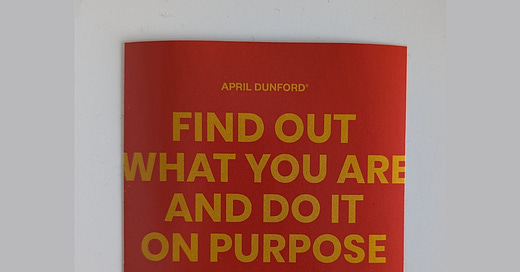 Positioning with April Dunford | Substack