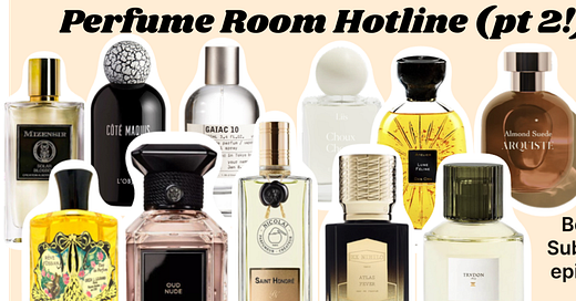 Perfume Room Substack | Emma Vernon | Substack