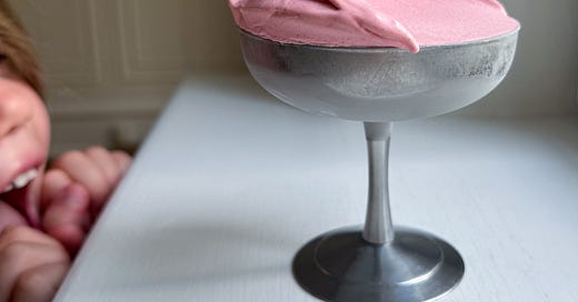 Raspberry tomato rose sorbet - by Marie Havnoe Frank
