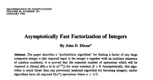 [Hand-Written Paper Implementation] Asymptotically Fast Factorization ...