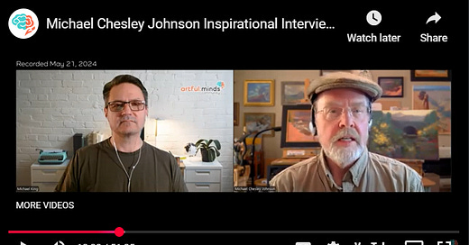 Painting to See | Michael Chesley Johnson | Substack