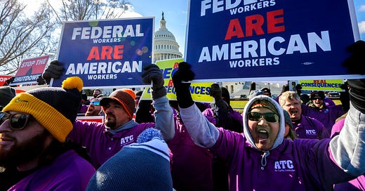 Federal Government Employees Reach Out - by Allison Gill
