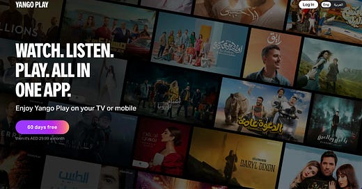 Yango Play: The New All-In-One Entertainment Super App in Middle East