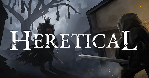 Heretical Review. Fight The Husks Of A Decaying City, And Topple The Tyrannical King.