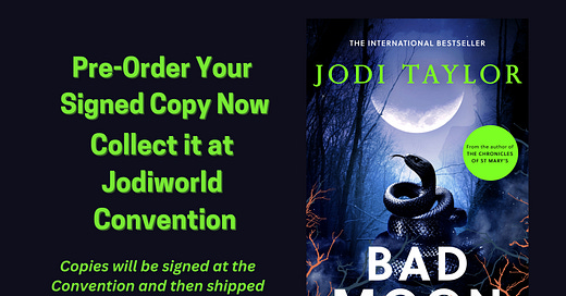 Jodi Taylor Books | Substack