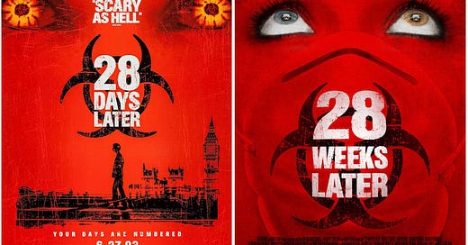 28 Days Later (2002) vs. 28 Weeks Later (2007)
