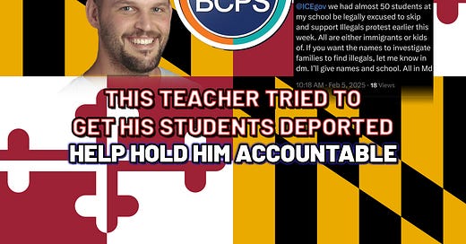 This Teacher Tried to Get His Students Deported. Let’s Make Sure He’s ...