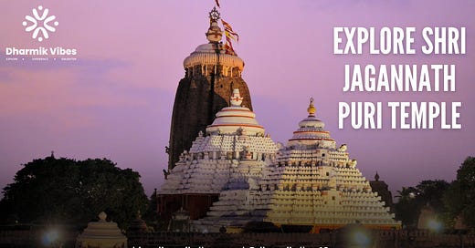 Jagannath Temple, Puri: A Sacred Symbol of Devotion and Heritage