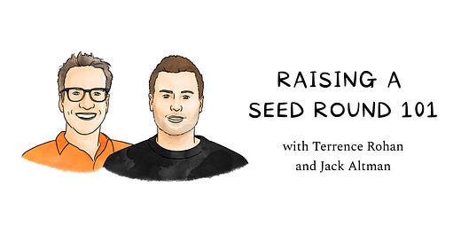 Raising a seed round 101